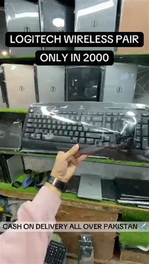 ^ALL IN UNDER 2000^ LOGITECH WIRELESS PAIR * Mk 270 ( latest model multimedia option slim keyboard soft keys ) * ⁠MK 330 ( multimedia hand rest medium size mini mouse ) * ⁠Mk 345 ( Type writer big hand rest V track mouse best for office use ) * ⁠Mk 540 ( Typing master big size mouse best for everyday use) * PRICE 2000 CASH ON DELIVERY ALL OVER PAKISTAN ✈️ ONE MONTH CHEKING WARRANTY⭐ ORDER NOW ADDRESS Regal trade square shop G18b Student M Computer | Mars Zone