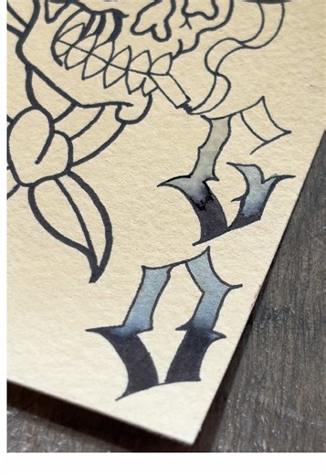 GO get that OG signature #fyp #traditional #lettering #americantraditional #fy