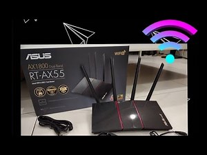 EASY STEP TO CONFIGURE ASUS ROUTER RT-AX55 AX1800 To Unifi | CARA MUDAH CONFIGURE ROUTER ASUS UNIFI