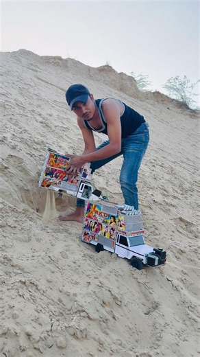 Remote Control Mini DJ Pickup !! Small Dj Pickup !! #dj #minidjpickup #minivlog