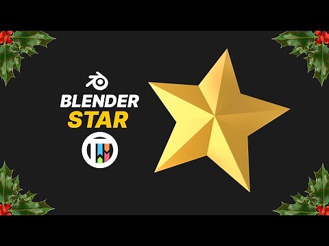 Create an (easy) star in Blender 2.9 Eevee