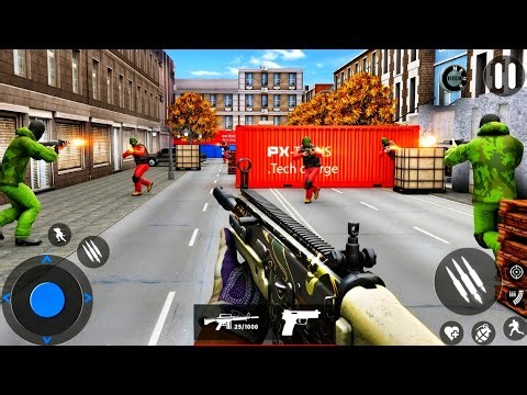 FPS Gun Shooting Offline Games - Complete exciting missions - Android GamePlay