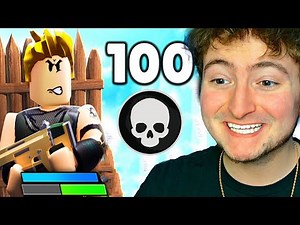 I GOT 100 KILLS IN FORTBLOX!