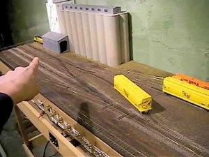 Talking about my small 5' X 18" switching layout...