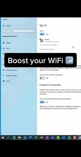 Pump it up 💪 #wifi #windows #windowstips #windows10 #hack #teachertechtips #techtips #windows10tips