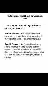 286K views · 3.2K reactions | See the real difference between Band 5 and Band 9 answers in IELTS Speaking Part 1 — where fluency, vocabulary, and confidence make all the difference. Learn how top scorers perform with Next Level Academy. #IELTS #IELTSSpeaking #IELTSPreparation #IELTSPractice #NextLevelAcademy #IELTSBangladesh #IELTSTips #EnglishSpeaking | Next Level Academy | Facebook