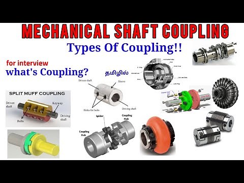 WHAT'S COUPLING? | TYPES OF COUPLING!!| RIGID COUPLING| FLEXIBLE COUPLING| MECHANICAL ROTATING