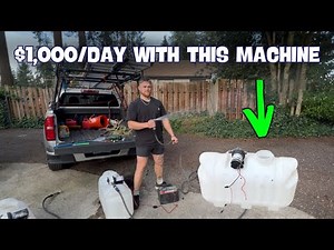 How to build this super simple softwash setup that PRINTS $