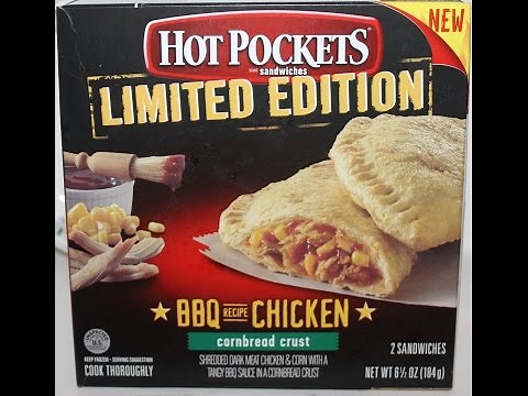 Hot Pockets: BBQ Chicken With Cornbread Crust