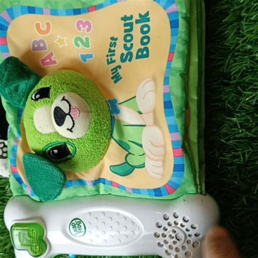 preloved funtastic toys! on Instagram: "Booked Leap frog MY FIRST SCOUT BOOK Teaches Colors First Words & Phrases Music & Rhythm Numbers Shapes The Alphabet The Learning Difference “My First Scout Book™ introduces to infants how books work as they turn pages to explore numbers, shapes, colors and letters. Fun phrases from Scout encourage infants to find things on every page to help link books with learning and fun.” - Like New PRICE 1850"
