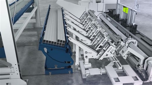 From stored tube to sorted part, discover automated solutions for tube processing 🚀 Take a closer look at the process of how tubes go from storage to cutting. Let the machine handle your material from start to finish automatically 🔄 Explore the unlimited possibilities: https://fcld.ly/tubeprocessing | TRUMPF Inc.