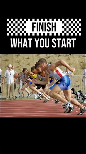 How to Finish What You Start! #motivation