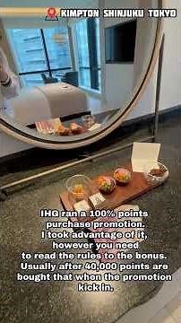 IHG Points Guide / Save BIG on Your Next Hotel Stay #traveladvice #travelhacks #ihghotels #shinjuku