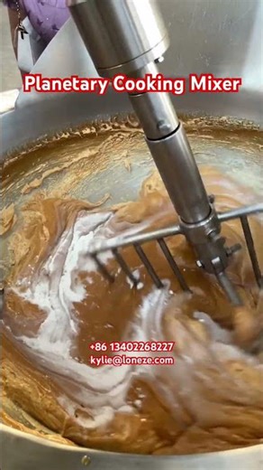 Caramel Crisp Candy Making Machine with Mixer｜Industrial Planetary Mixer #machine #caramel #shorts