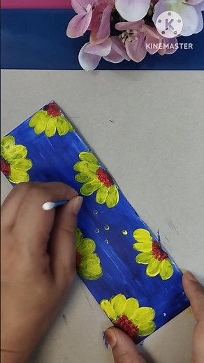 Easy Bookmark Drawing and Painting | DIY Cute Bookmark Idea#bookmark drawing#easy bookmark painting