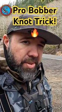 How to Tie a Bobber Knot in a minute! 🎣 (Fishing Hack) #floatfishing #fishinghacks #fishing