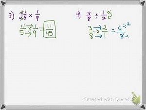 Unit 1 Lesson 14 Multiply and Divide Fractions