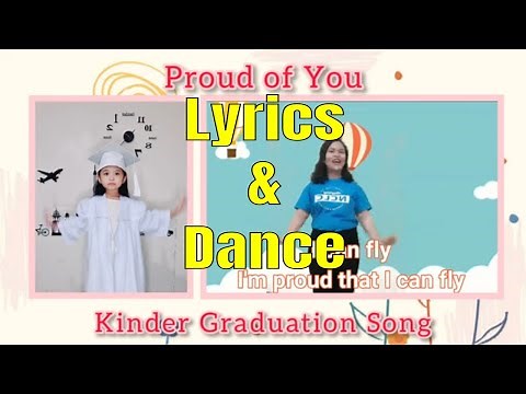 Proud of You Lyric Video | Kinder Graduation Song | Moving up Song | Fiona Fung