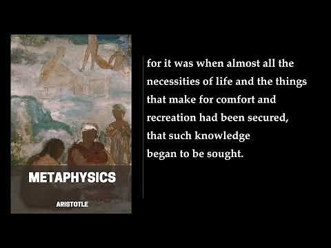 Metaphysics 🎧 By Aristotle. FULL Audiobook