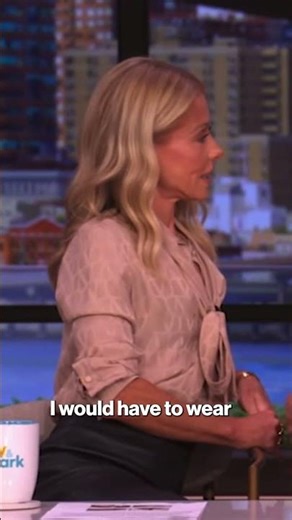 Mark Consuelos Cleverly Plots To Get NFL cheerleaders In The 'Live' Studio #shorts