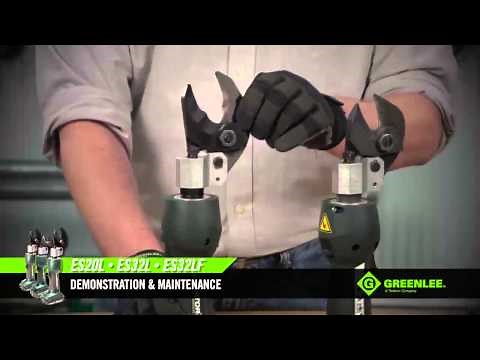 Greenlee ES20L, ES32L and the ES32LF Cutters