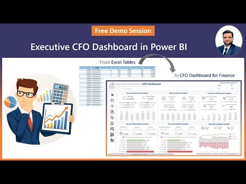Demo Session Build Executive CFO Dashboard in Power BI