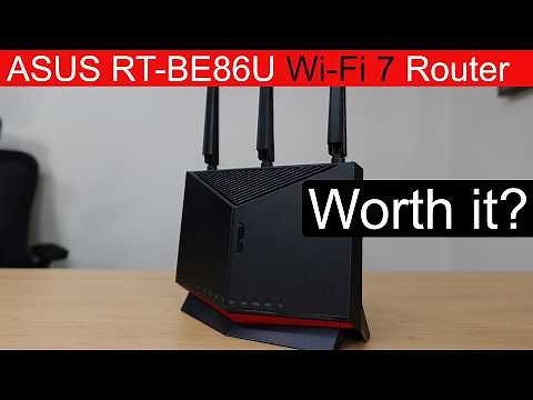 ASUS RT-BE86U WiFi 7 Router Review & Speed Tests (100ft Range Test!)