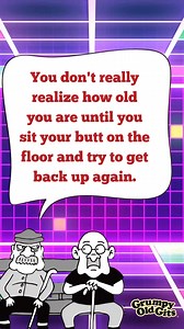 4.8K views · 47 reactions | Getting down’s easy. Getting up’s the workout | Grumpy Old Gits | Facebook