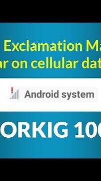 Exclamation mark over my network connection icon | Fix Exclamation sim card error | Internet airtel