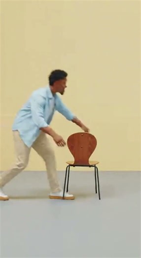 Epic Chair Fail: Man's Hilarious Attempt! #Fail #Comedy #Funny #ChairFail