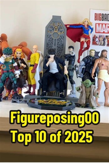 Figureposing00 my Top 10 of 2025 Requested by @lionmve1 (I wasn’t going to make one but thank you for the motivation) that’s what figtok is about empowering people to not be afraid and don’t hold back we only get one life! #figtok #figureposing #fyp #actionfigures #toys @fizfigures @LF Collects @kennythecollector @spawn.jawn @poseable93 @Stlanca and Son's Toy's @PoPculture @M.A.C @Omni @_K3V33N_ @‼️Oᗰᗴᘜᗩ💥 @★Knull★ @⚠️LAW⚠️ @⠀ ⠀ @🍲 STU 🍲 @💀Yujiro Hanma 👹☠️ @💪🏽 💪🏽 Zayin3889 🐦‍🔥 @💪🏽💪�