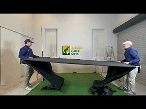 The RooBox DIY Golf Simulator Enclosure Assembly