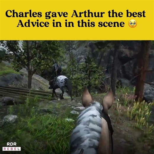Charles gave Arthur the best advice in chapter 6 🥹 | Red Dead Redemption 2
