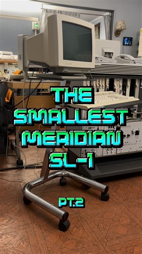 The smallest Meridian SL-1 Pt.2 #northerntelecom #nortel #meridian #sl1 #telecom #telecommunications #telephony #vintagetechnology #digitalequipmentcorporation #telecom #computerterminal | Telecomtidbits