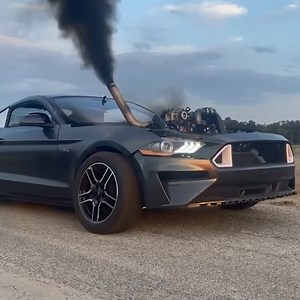 6.0 Powerstroke Swapped Mustang owner ig: @realtylerhewett fb: Tyler Hewett tt: @realtylerhewett #TURBOKING | TURBO KING
