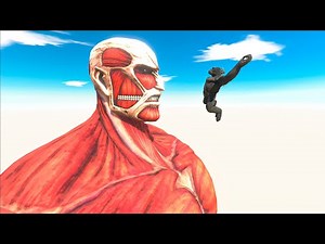 COLOSSAL TITAN TRAP - Animal Revolt Battle Simulator