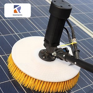 [Hot Item] Rotary Brush Solar Panel Cleaner with Electric and Battery Options