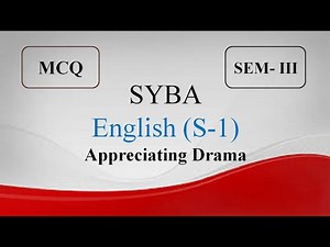 MCQ | SYBA English S-1 | SPPU ‪@SB_Educator‬
