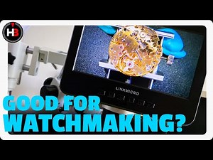 Testing a HDMI Digital Microscope for Watchmaking! A Review of the of the LM246MS from Linkmicro