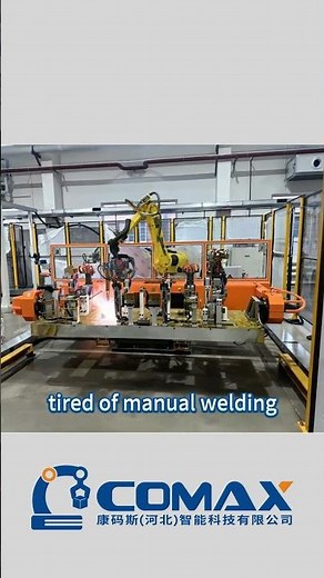 Spot welding robot for auto parts. #automobile #welding #fyp #machine