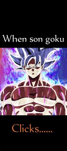 Goku uses ui everytime.....💀☠️💀 #dragoball #goku #shinchan