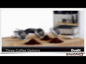 Présentation de la machine expresso Dualit