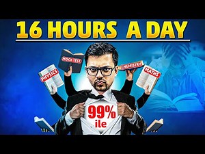 How to Study For 16 Hours a Day? | JEE Mains 2026 Preparation | Harsh Sir