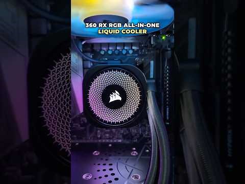 The Corsair iCUE LINK TITAN 360 RX RGB Liquid CPU Cooler!