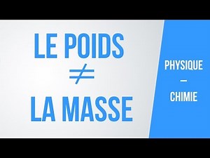 Chapitre 6 - Masse et poids :: Escophysique