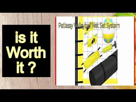 Patiassy Volleyball Net Set System Features - Important Information
