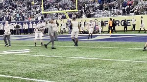 Tip of the spear. Army West Point Athletics is honoring Task Force Dagger with their uniforms today. TF Dagger led the U.S. military response in Afghanistan after 9/11. #ArmyNavyGame | U.S. Department of War