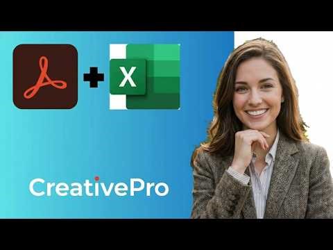 Wie man ein ausfüllbares PDF aus Excel in Acrobat erstellt (2026)