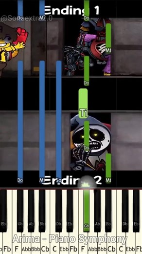 Piano Prototype - Poppy playtime chapter 5 two ending #poppyplaytime #prototype #piano #shorts