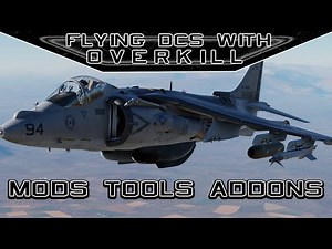 Flying DCS World With OverKill| Mods Tools Addons | Performance and Comfort